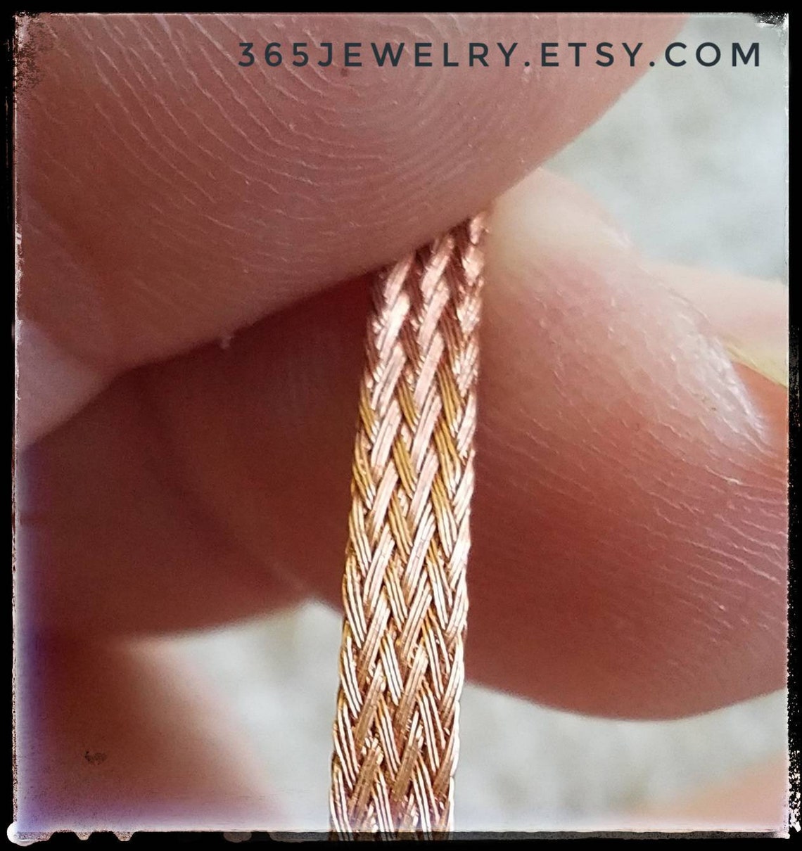 1/8 Inch Copper Flat Braided Wire / Triple Braid Flat Copper / - Etsy