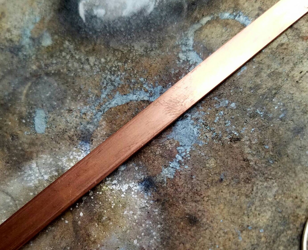 Copper Bezel Wire / 1/4 Wide 24 Gauge Bezel Strip Wire / for Bezels ...