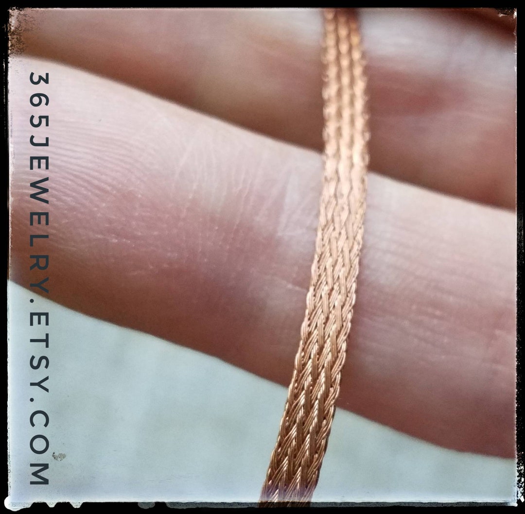 1/8 Inch Copper Flat Braided Wire / Triple Braid Flat Copper / Dead ...
