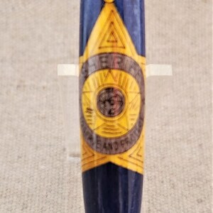 Handcrafted Ballpoint Pen, Sheriffs Badge, Wood Inlay, Law Enforcement ...