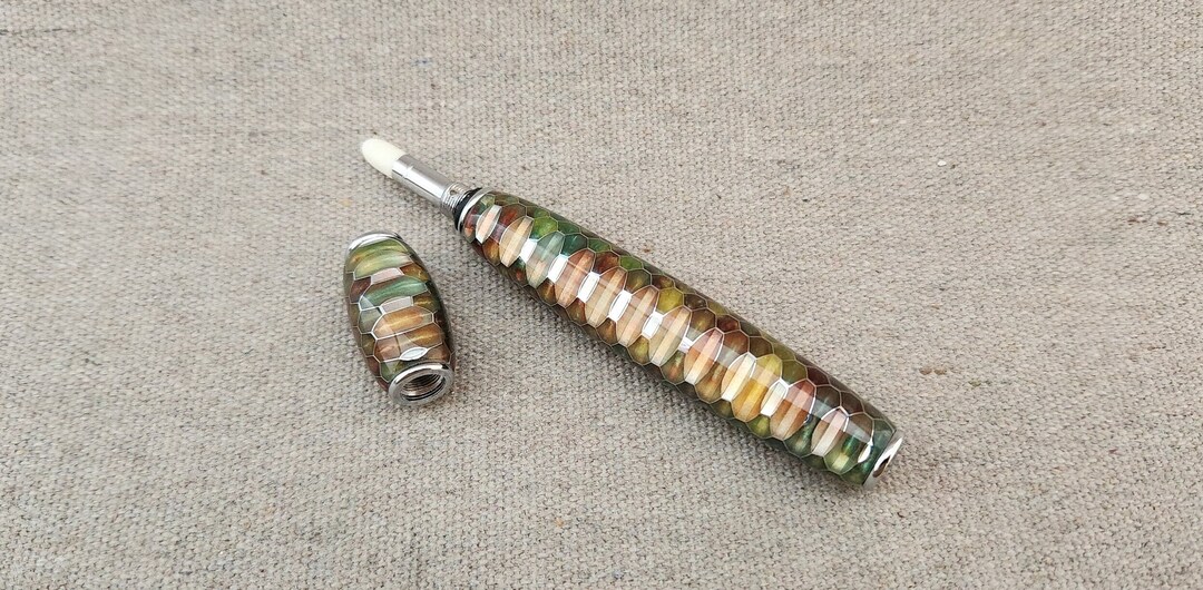 Handcrafted Perfume Applicator With Resin and Aluminum Honeycomb ...
