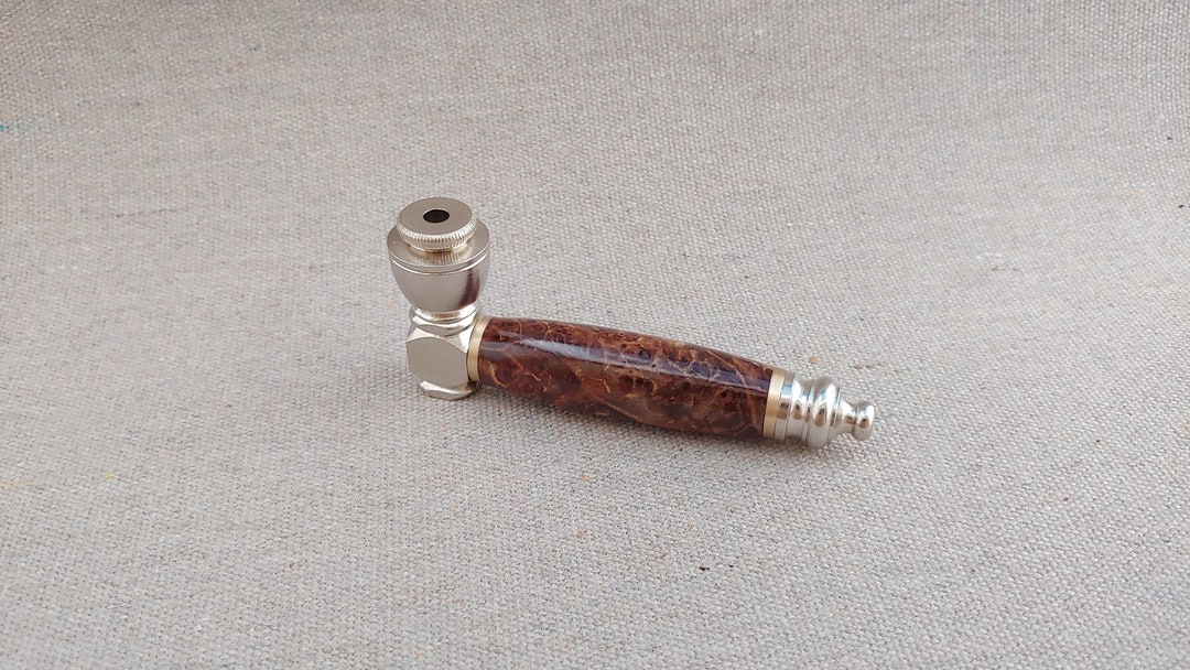 Handcrafted Smoking Pipe, Maple Burl Pipe, Smokers Gift - Etsy