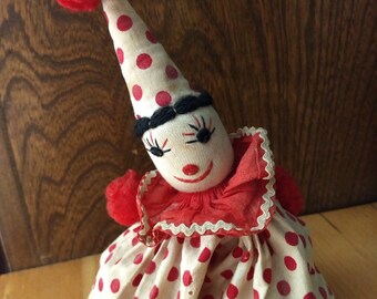 Stuffed clown | Etsy