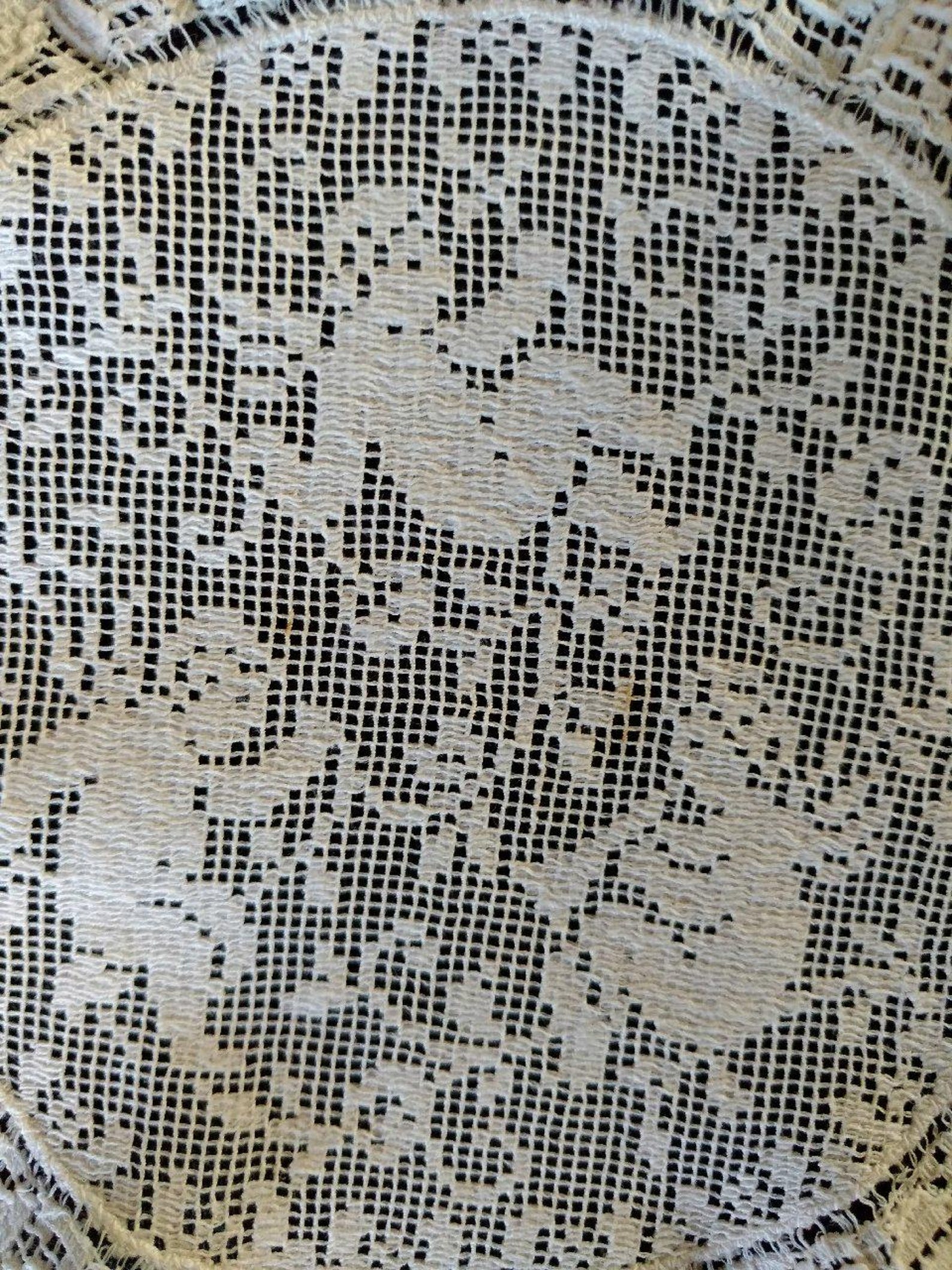 Vintage 6 Doily Darn Net Lace Cherub Angels 1920's Rounds - Etsy