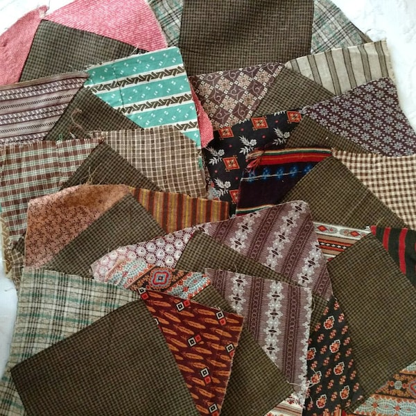 Antique Quilt Blocks - Etsy