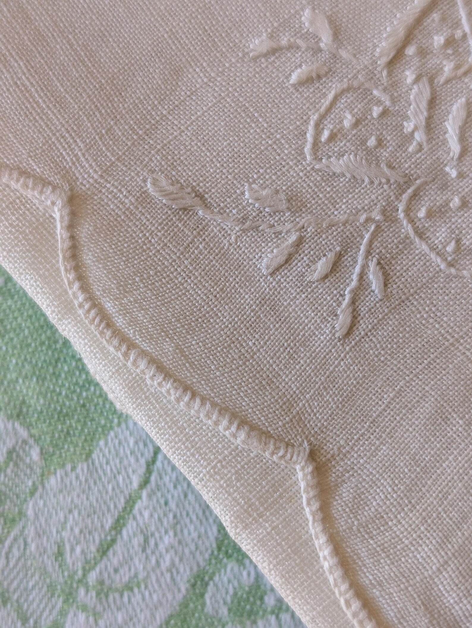 8 Rice Linen Table Napkins 1920s Vintage 1930's Unused - Etsy