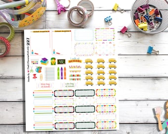 School stickers | Etsy