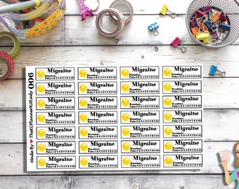 Migraine tracker | Etsy