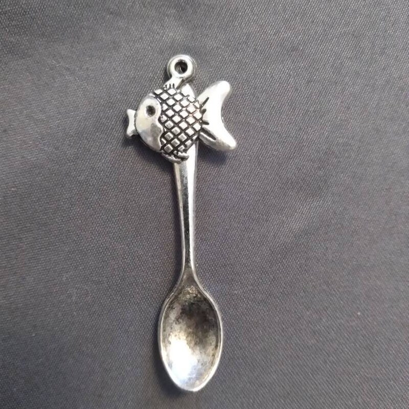 Silver Spoon Fish - Etsy