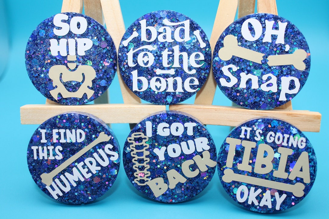 Bone Puns Radiology/orthopedic Badge Reels - Etsy