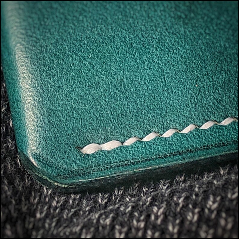 English Leather Wallet. Handmade in the UK Leather Card Holder Card ...