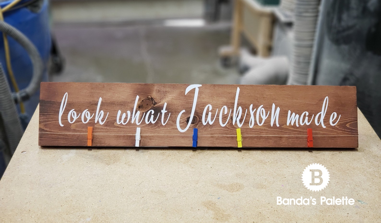 Look what I made sign Personalized As seen on Pinterest Art | Etsy