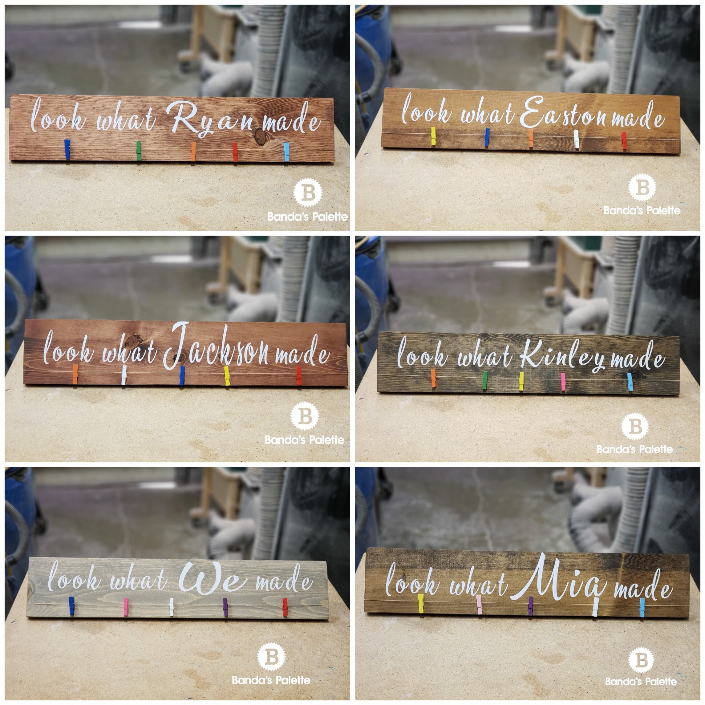 Look what I made sign Personalized As seen on Pinterest Art | Etsy