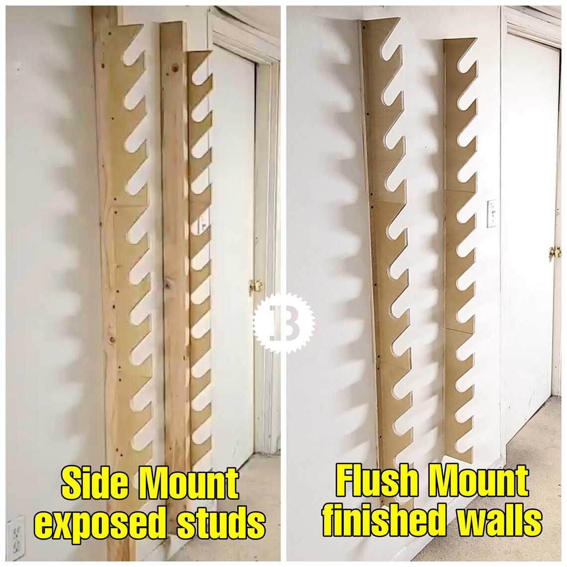 Yard Tool Rack Gardening Rack Rack Storage Rack Rake Rack | Etsy