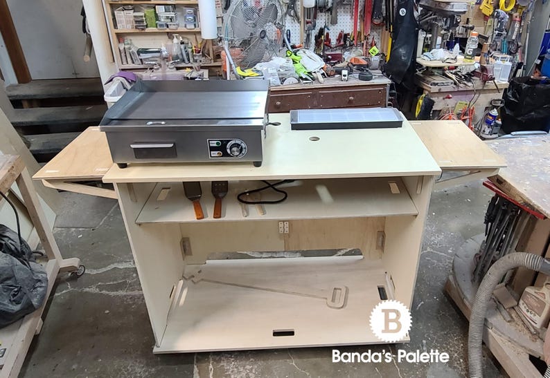 Mobile Pancake Cart, Mini Pancake, Dessert Cart, Grill Cart ...