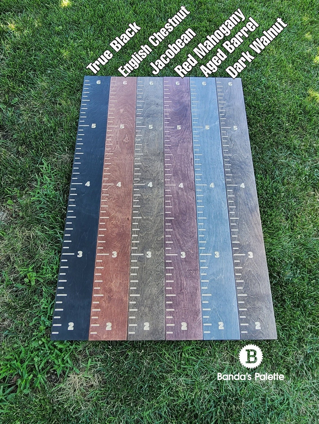 Personalized Wooden Growth Chart Ruler, Kids Growth Ruler, Wood ...