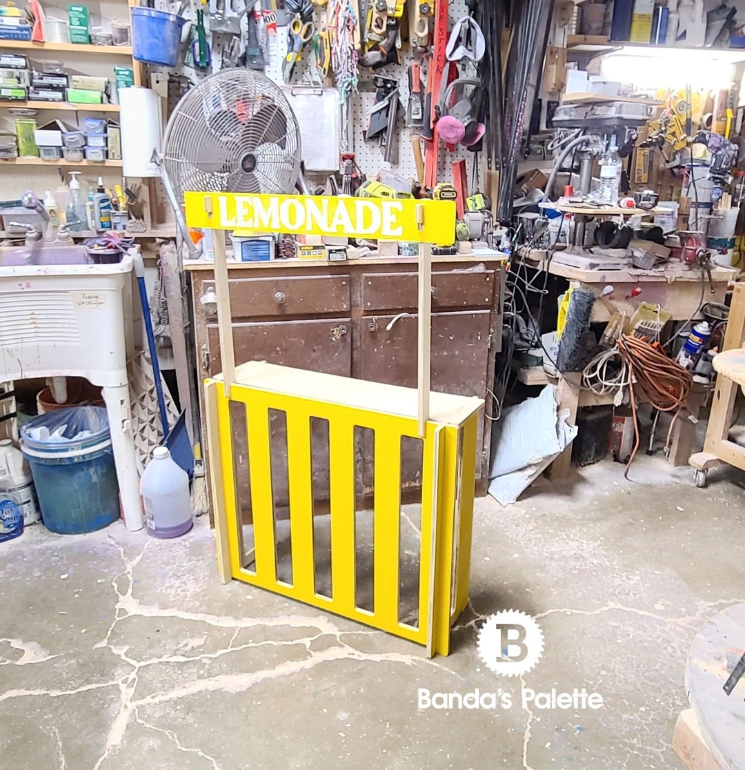 Lemonade Stand, Kissing Booth, Girl Scout Cookies, Photo Prop, Market ...