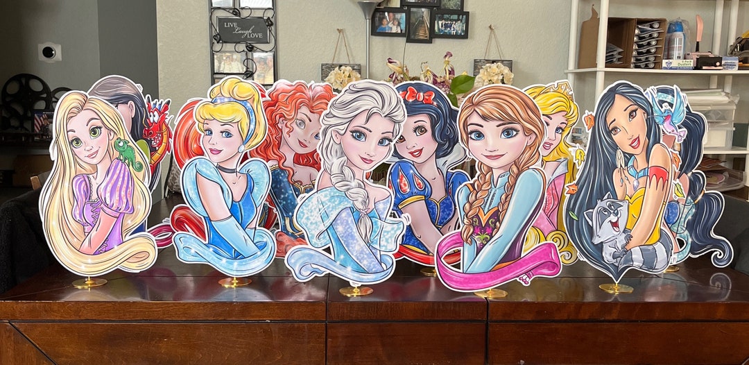 Princess Bust 16 Inches Tall Birthday Table Centerpiece - Etsy