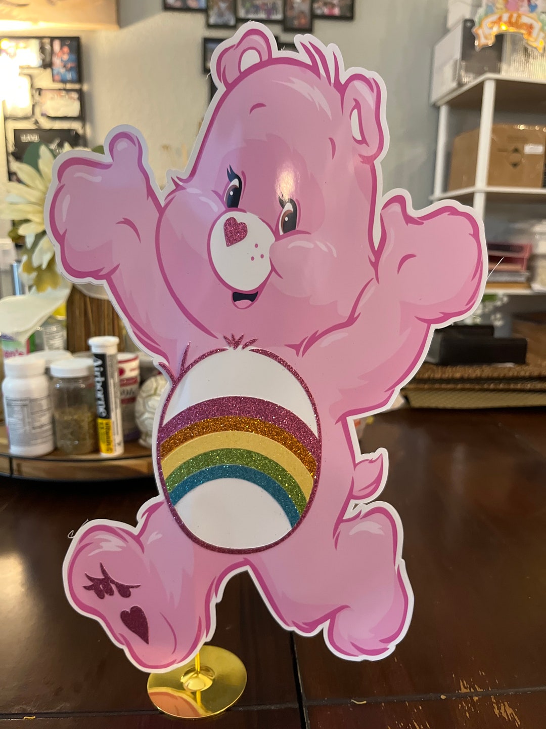 Care Bear Table Top Centerpiece Double Sided - Etsy