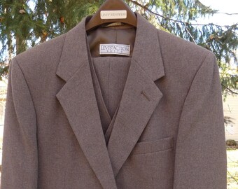Men's Men's Two Buttons Light Brown Suit - Etsy