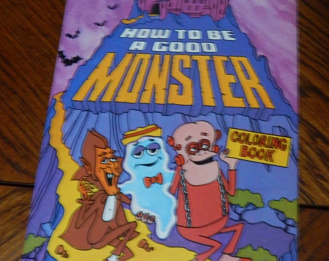 How to Be a Good Monster Coloring Book, Count Chocula, Booberry ...