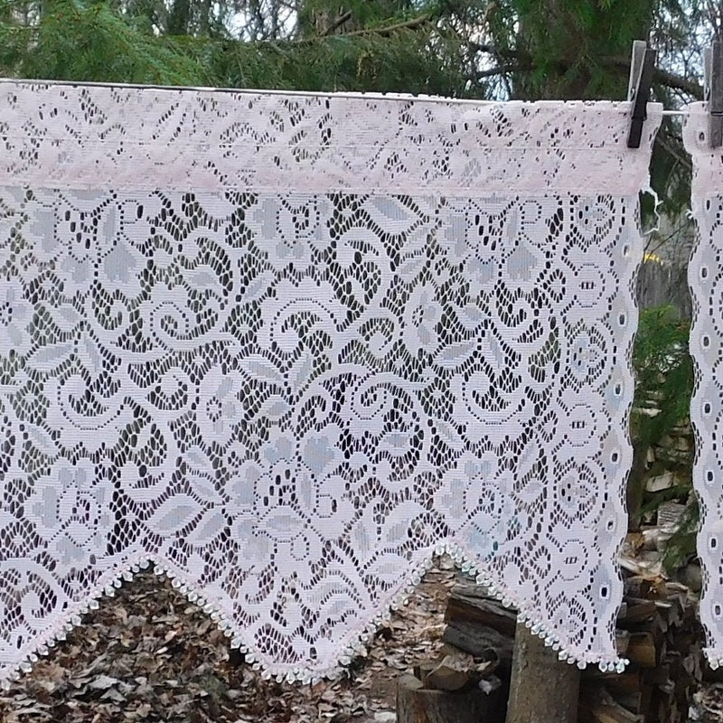 Lace Valances for Windows - Etsy