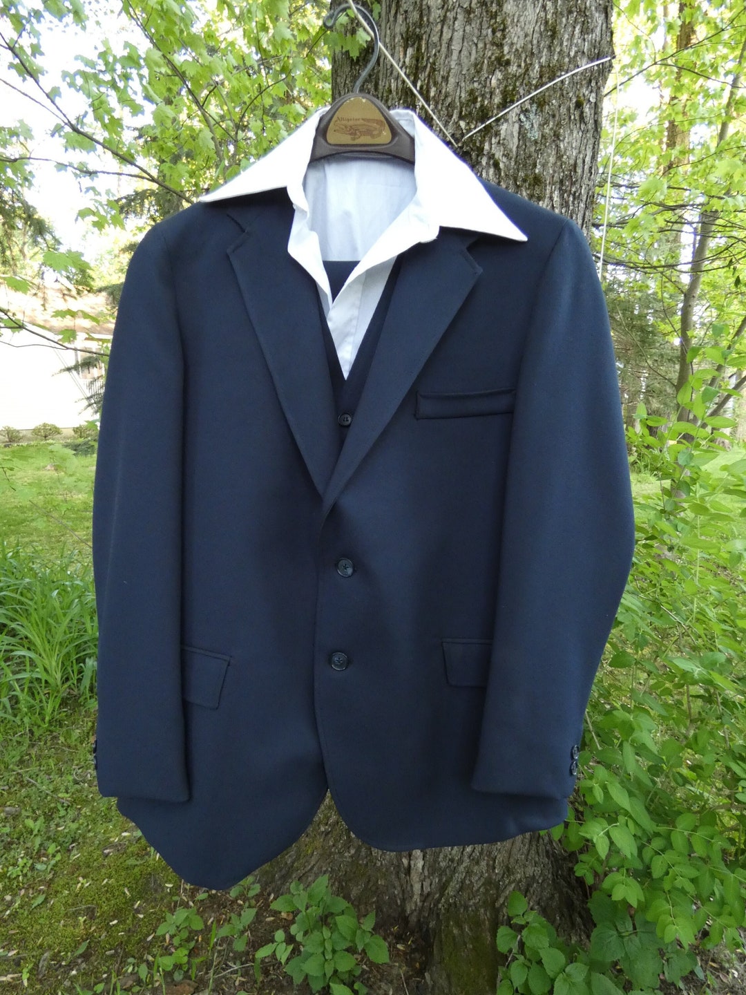 80s Botany Men's Suit, Husky Teen Size, - Etsy