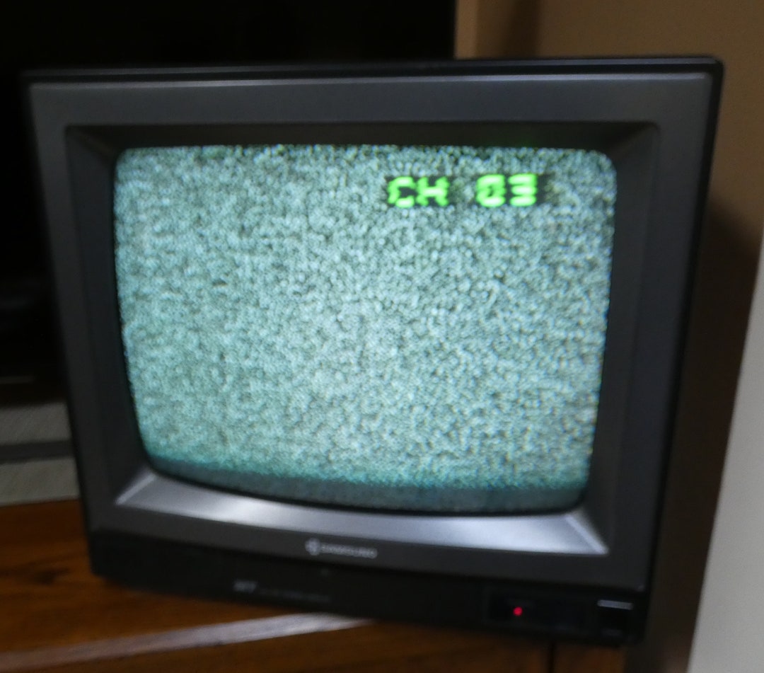 80s 13" Samsung Color TV, 1988, Model TC3823T, Remote Control, Owner's ...