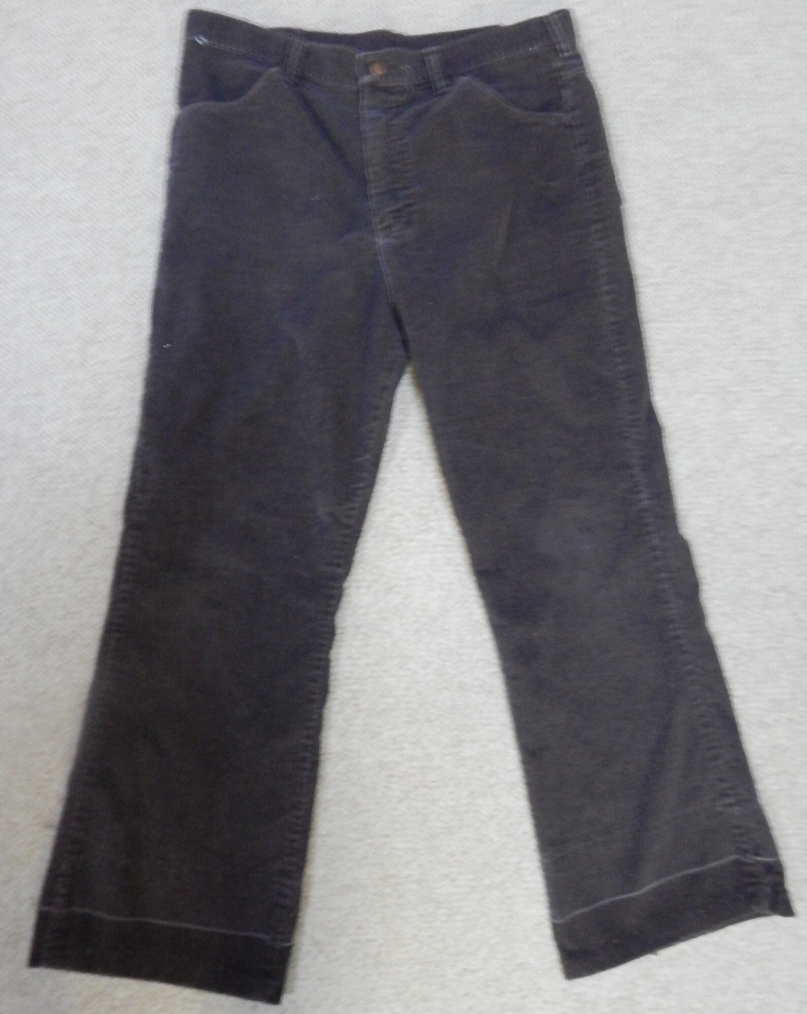 70s Wrangler Husky Boys Brown Cords Youth Hem Cords Wrangler | Etsy