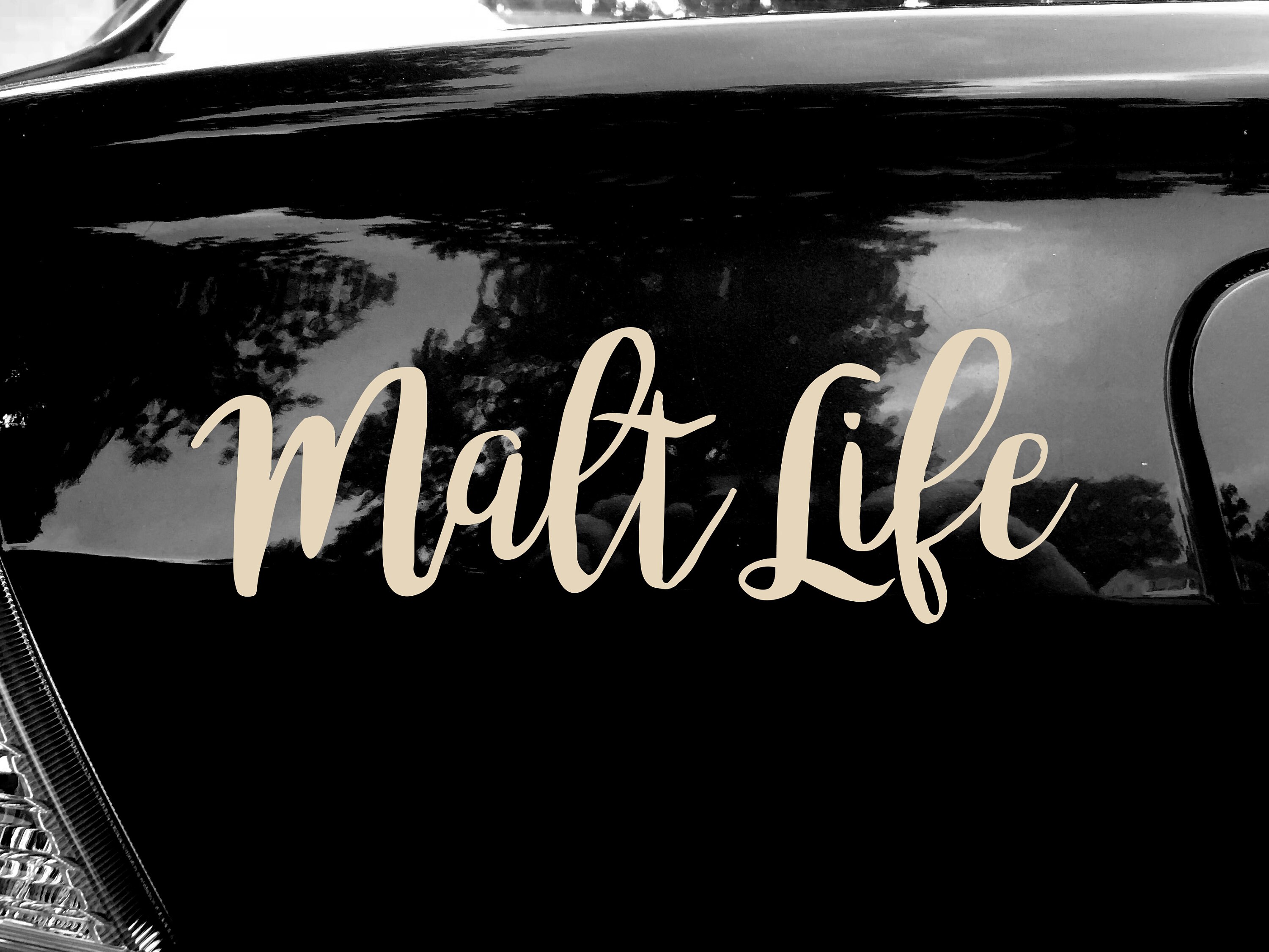 Malt Life window decal sticker beer brewing home brewer craft - Etsy.de