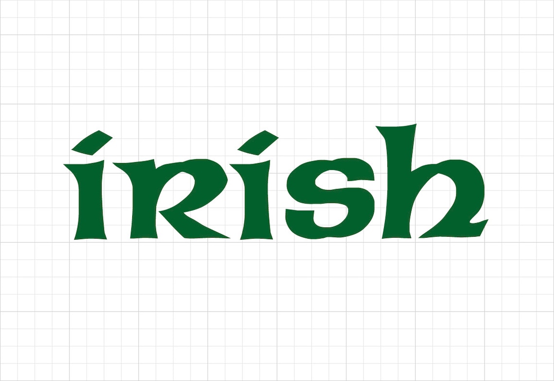 Irish Window Decal Bumper Sticker Ireland Emerald Isle - Etsy