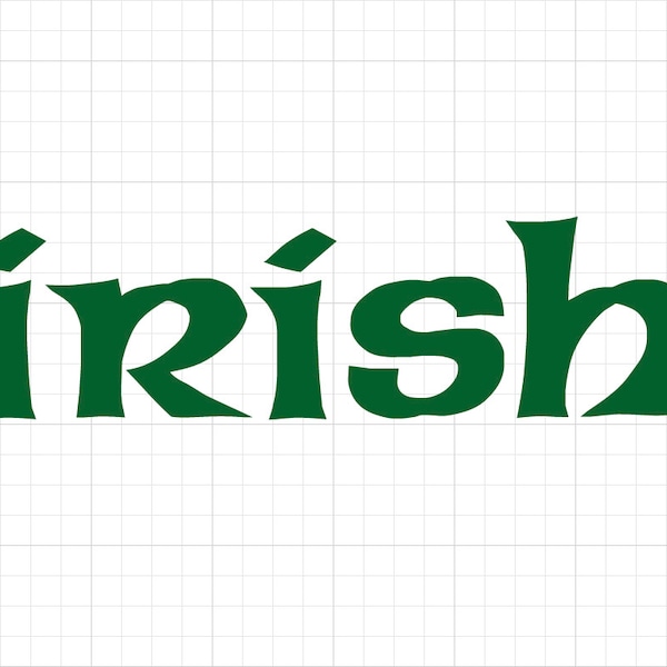 Irish Bumper Sticker - Etsy