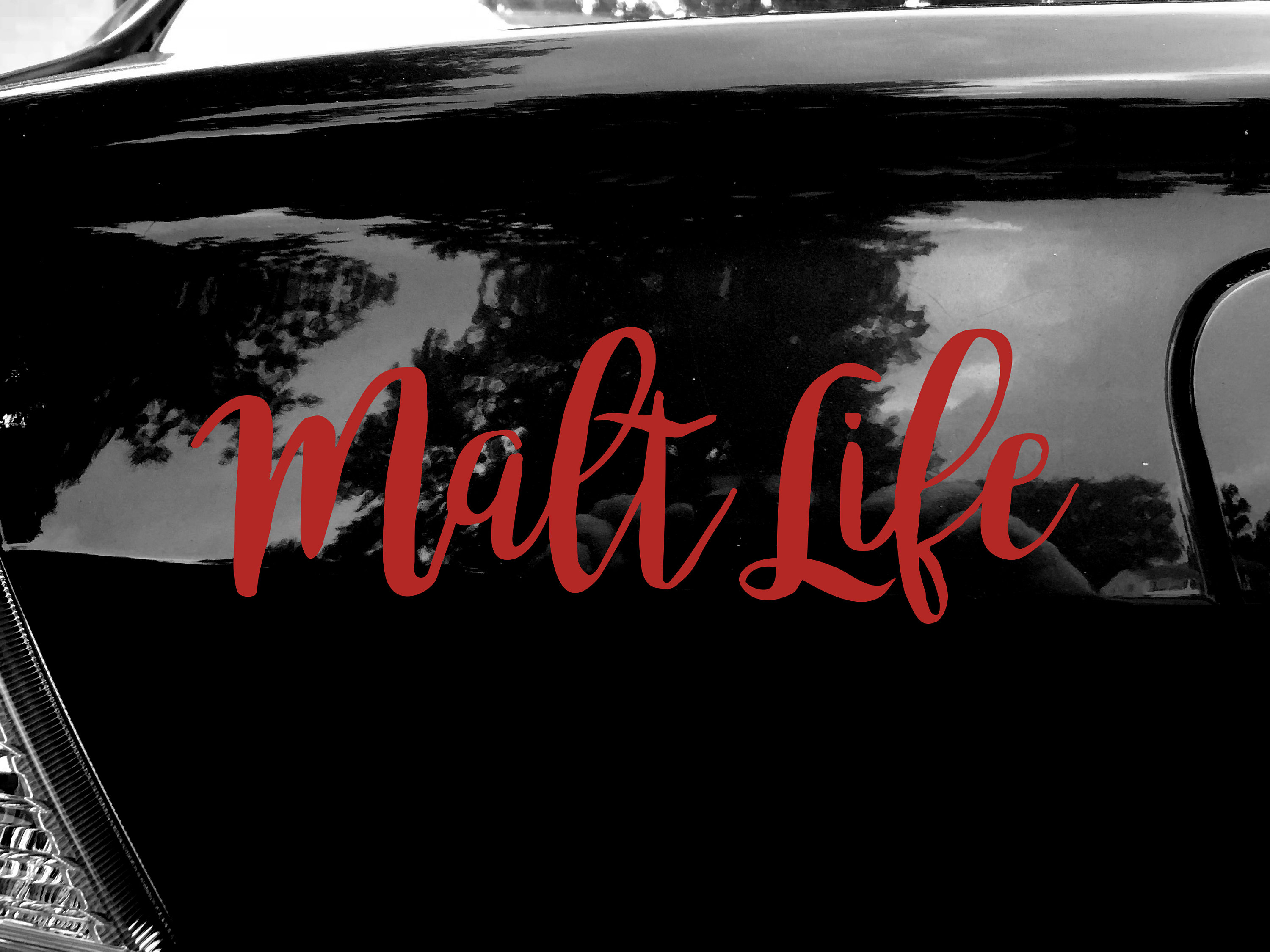 Malt Life window decal sticker beer brewing home brewer craft - Etsy.de