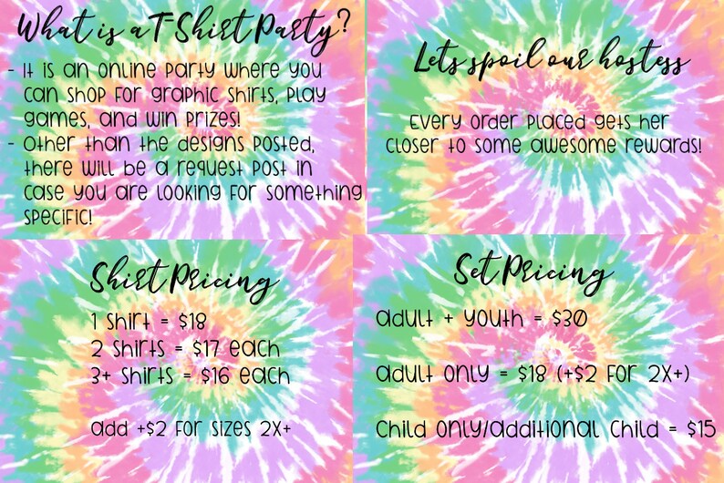 Tie Dye T-shirt Party Graphics, Tee Party, Shirt Party Graphics, Shirt ...