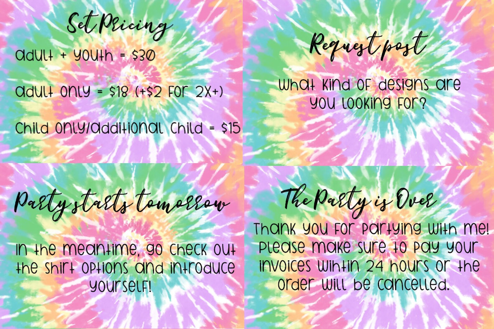 Tie Dye T-shirt Party Graphics, Tee Party, Shirt Party Graphics, Shirt ...