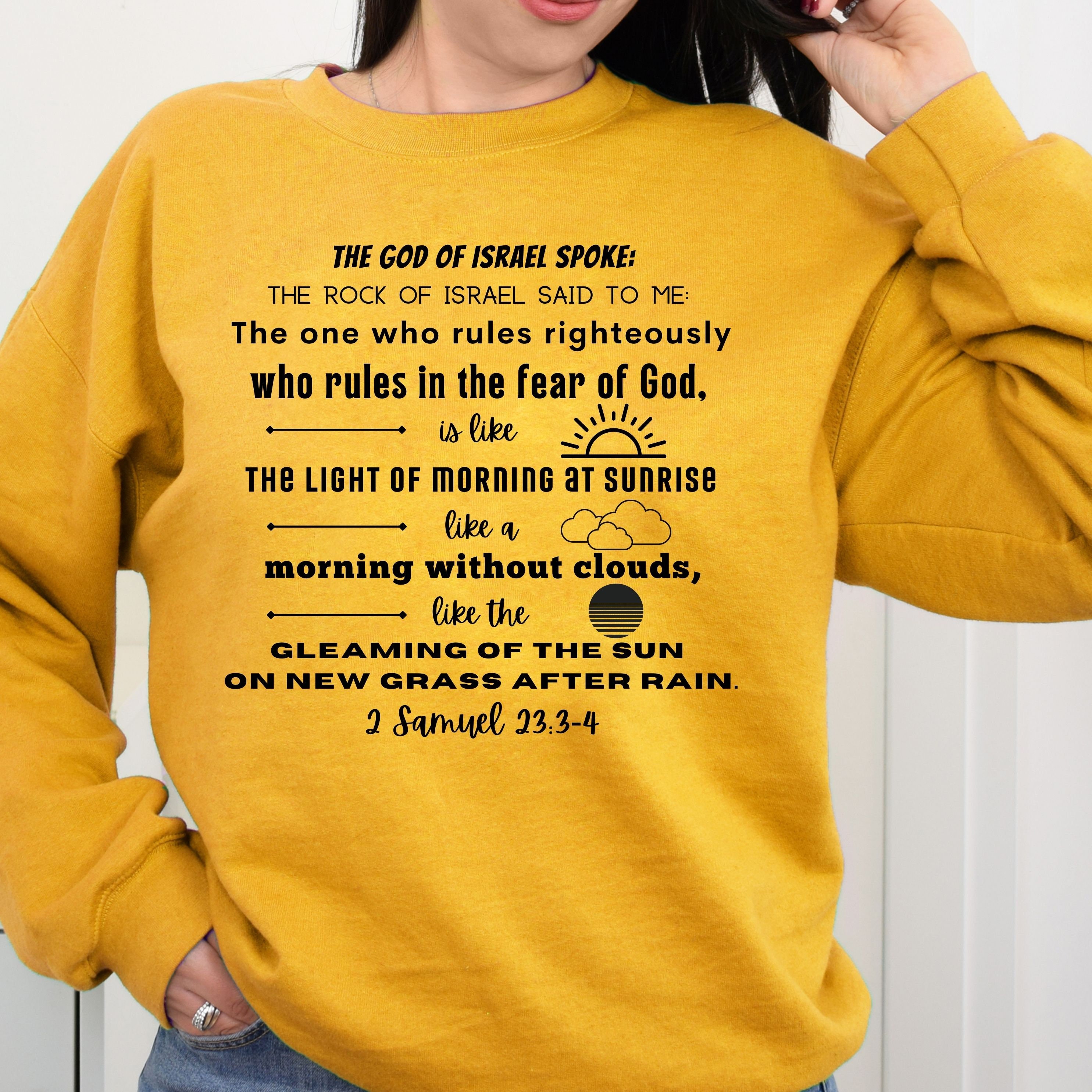 2 Samuel 23:3-4 Instant Digital File Png, Svg, Jpg Cutting File for ...