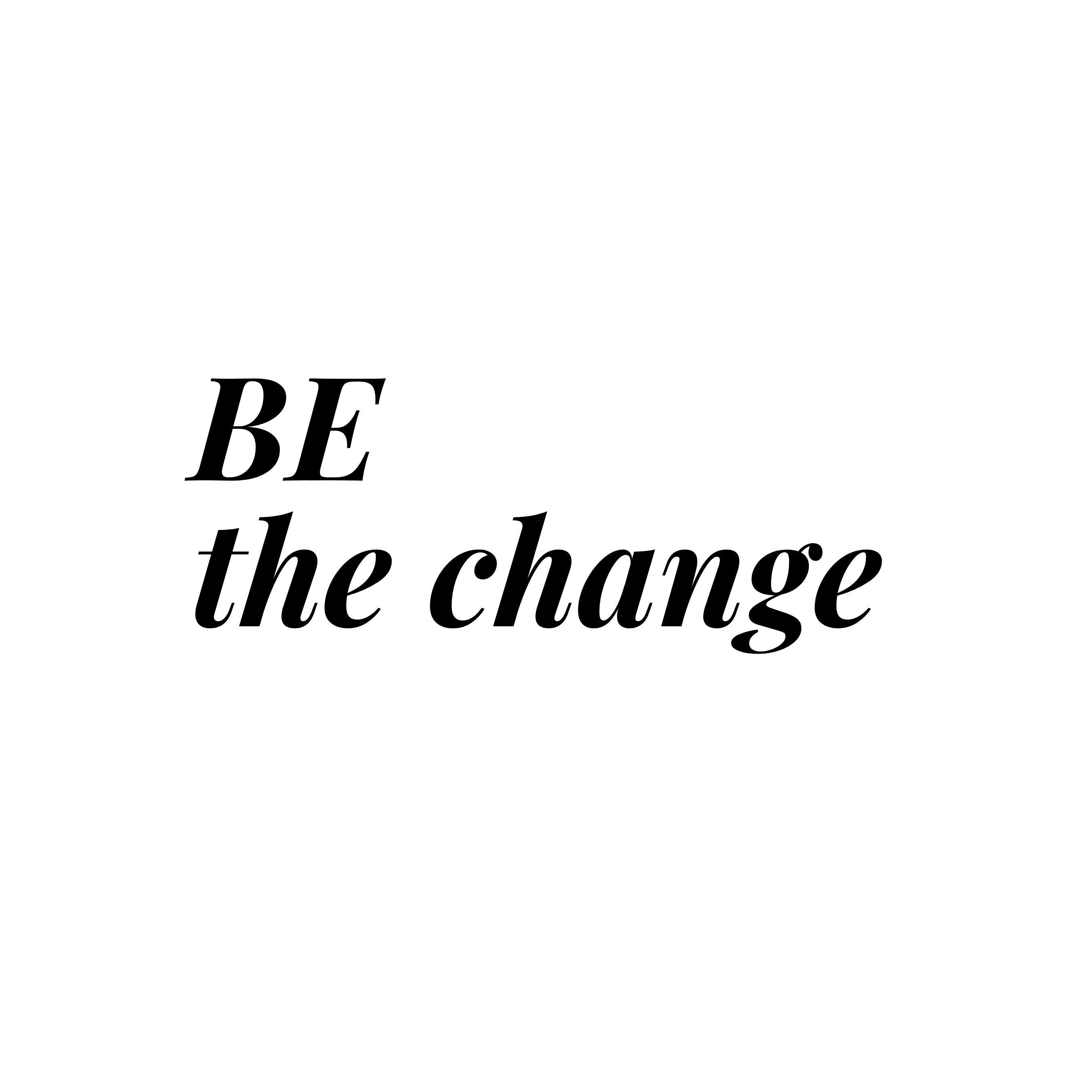 Be the Change Digital File Svg and Png Instant Download - Etsy