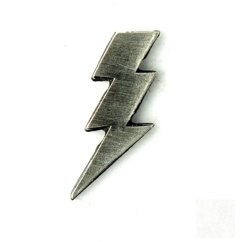 M11 - Lightning Bolt Lapel Pin - Etsy