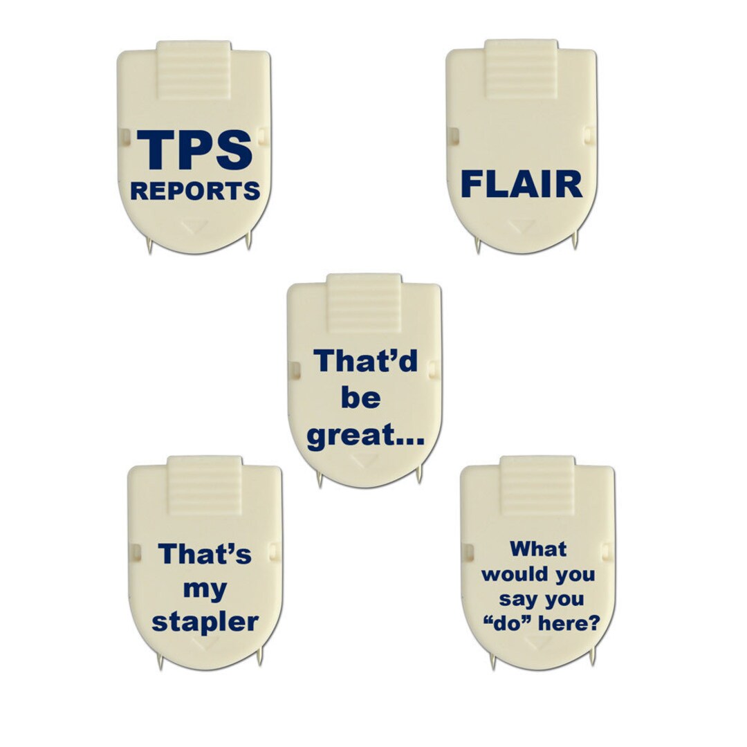 Office Space Cubicle Clip Set - Etsy