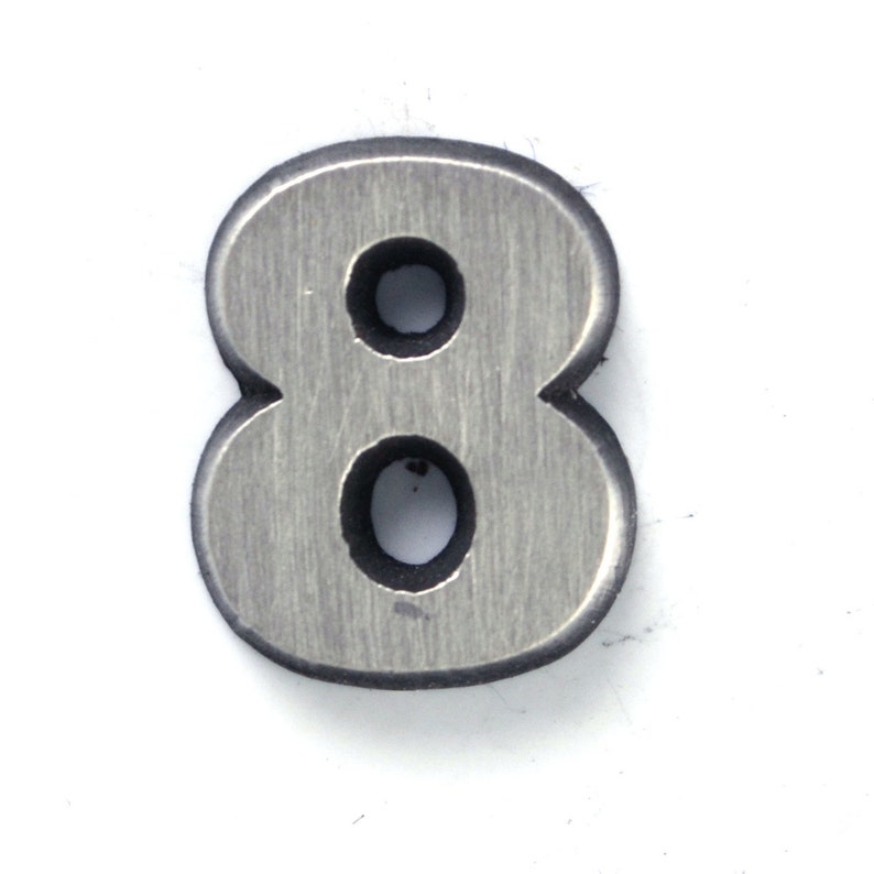 Number 8 Eight Pin - Etsy