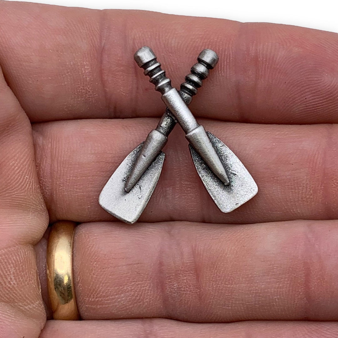 Crossed Oars Rowing Crew Lapel Pins - Etsy