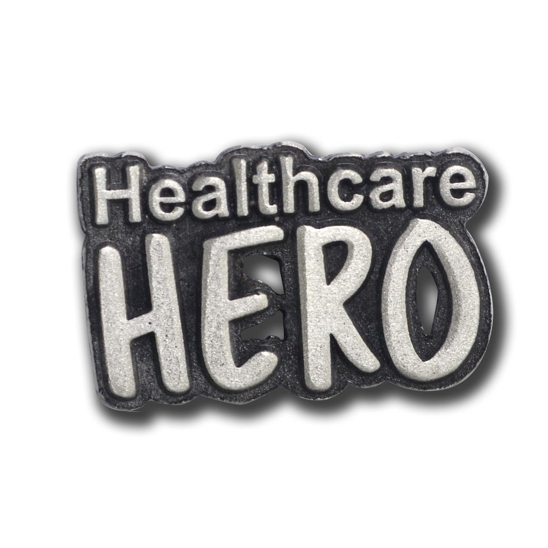 Healthcare Hero Pin - Etsy