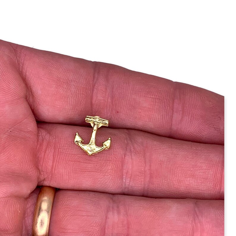 Anchor Lapel Pin - Etsy