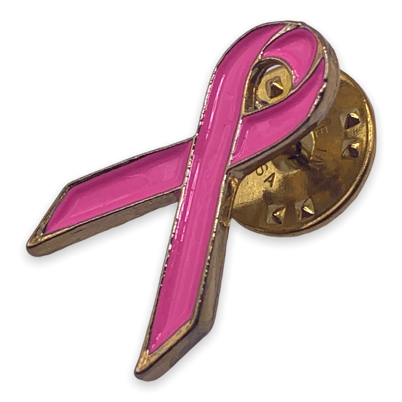 Pink Ribbon Lapel Pin - Etsy