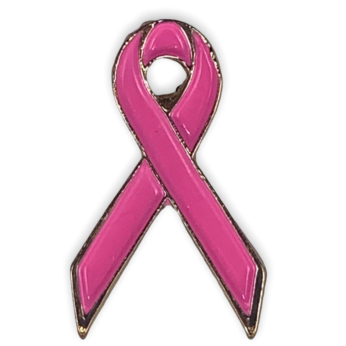 Pink Ribbon Lapel Pin - Etsy