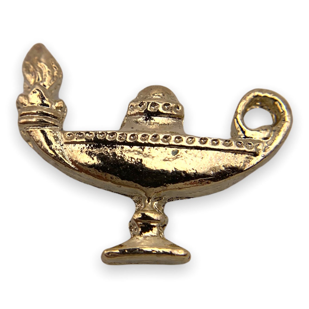 Lamp of Learning Lapel Pin - Etsy