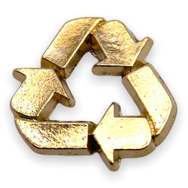 Recycle Pin - Etsy