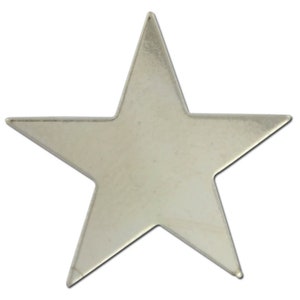 Gold or Silver Star Lapel Pin - Etsy