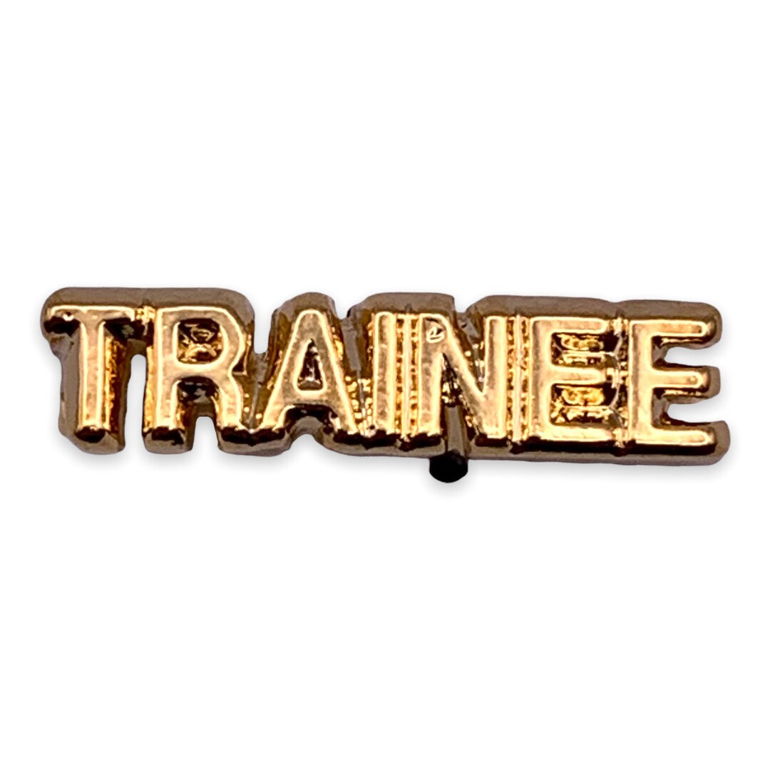 Trainee Lapel Pin - Etsy