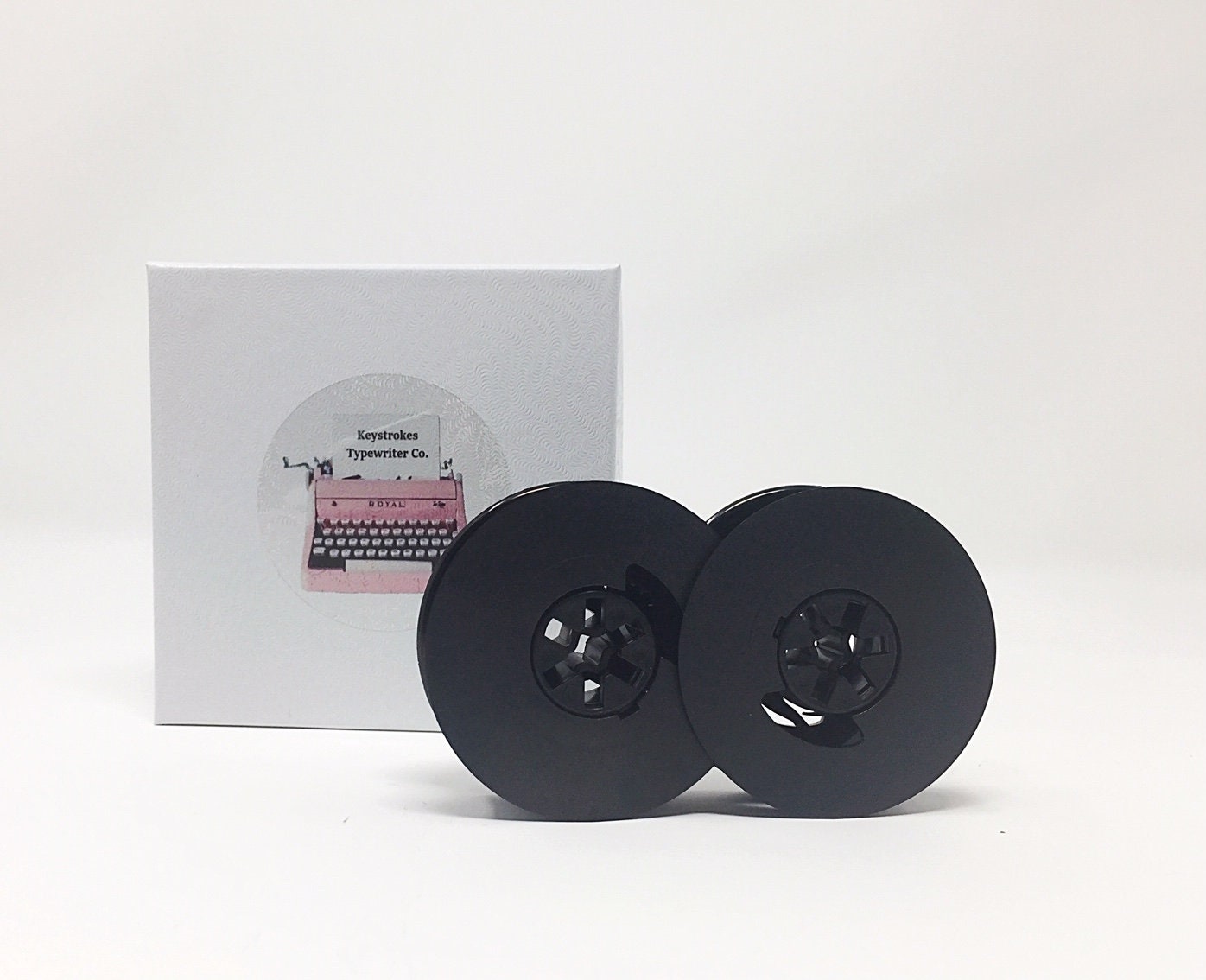 Universal Typewriter Ink Ribbon With Spools – Fits Smith Corona, Royal ...